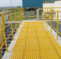 China FRP Molded Grating 38mm Height 4x8 Fiberglass Floor Cover Walkway GRP Grating for sale