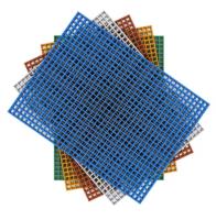 China 1220x3660mm FRP Fiberglass Walkway Grating Corrosion Resistant Tree Grate Cover for sale