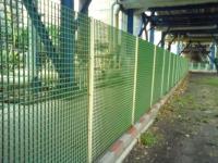 China 1220x3660mm FRP Fiberglass Walkway Grating Corrosion Resistant Tree Grate Cover for sale