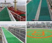 China FRP Moulded Grating 38x38mm Non Slip GRP Landscaping Grid for Swimming Pool Walkway for sale