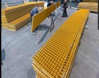 China FRP Moulded Grating 38x38mm Non Slip GRP Landscaping Grid for Swimming Pool Walkway for sale