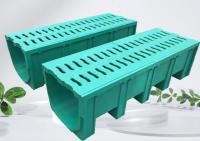 China FRP GRP 200mm Fiberglass Trench Drain Grates Anti Corrosion Easy Clean Gutterway for sale