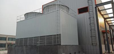 China FRP GRP Cross Flow Cooling Tower Double Air Inlet Low Noise 37℃ 32℃ Industrial for sale