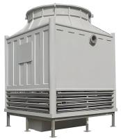 China Square Industrial FRP Cooling Tower Counter Flow Type GRP Cooling Tower Customized for sale