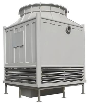 China Square Industrial FRP Cooling Tower Counter Flow Type GRP Cooling Tower Customized for sale