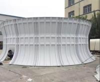 China FRP Structure Industrial Cooling Tower FRP Fan Stack Customized Thickness for sale
