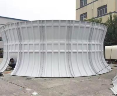 China FRP Structure Industrial Cooling Tower FRP Fan Stack Customized Thickness for sale
