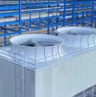 China FRP Structure Industrial Cooling Tower FRP Fan Stack Customized Thickness for sale