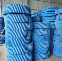 China PVC Counterflow Cooling Tower Fill Pack 100-1000 Tons Custom Thickness for sale