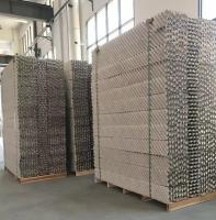China PVC Counterflow Cooling Tower Fill Pack 100-1000 Tons Custom Thickness for sale