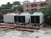 China Counterflow GRP FRP Structure Cooling Tower 50-5000 Tons Capacity Customized Color for sale