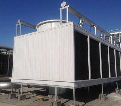 China Fiberglass Reinforced Plastic FRP Cooling Tower Counterflow Type Customized Size for sale