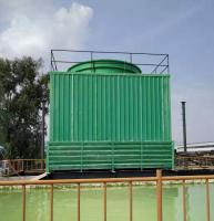 China Industrial FRP Cooling Tower GRP Counterflow Crossflow 10-1000m3/h 0.18-7.5KW for sale