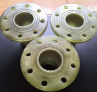 China FRP GRP Fiberglass Ventilation Flange Corrosion Resistant 0.1-1.0Mpa Custom Diameter for sale