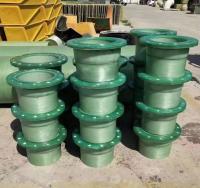 China FRP GRP Fiberglass Ventilation Flange Corrosion Resistant 0.1-1.0Mpa Custom Diameter for sale