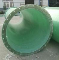 China FRP GRP Pipe Fittings Flange Blind Flange Plate DN15-DN4000 6m 12m Length for sale