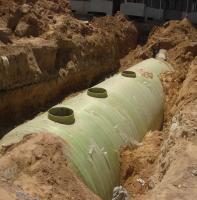China 20m3 5000 Gallon FRP GRP Underground Septic Tank for Commercial Wastewater Treatment for sale