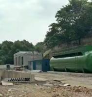 China FRP Underground Septic Tank 500L/Hour Sewage Treatment Bio Septic Tank for Hotels and Commercial Use for sale