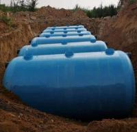 China High Strength FRP GRP Septic Tank 1000L for Human and Animal Feces Treatment for sale