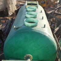China YongDa FRP Septic Tank 1-150m³ Filament Winding Fiberglass Sewage Vessel for sale