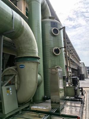 China FRP Spray Acid Mist Absorption Tower Corrosion Resistant Custom Size 90% Efficiency for sale