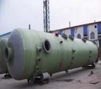 China FRP Bubble Tower GRP Fiberglass Ammonia Absorption Tower 90% Efficiency Customizable Dimensions for sale