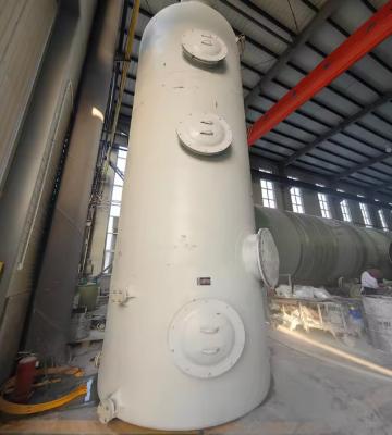 China Custom FRP Absorption Tower for Sulfuric Acid Purification 90% Efficiency for sale