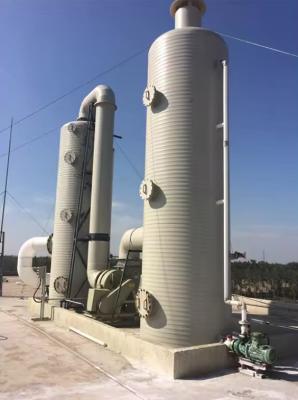 China Multi Color Gelcoat FRP Purification Absorption Tower Acid Mist Absorption Customized for sale