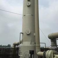 China Multi Color Gelcoat FRP Purification Absorption Tower Acid Mist Absorption Customized for sale