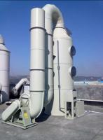 China Custom FRP Acid Mist Absorption Tower 90% Efficiency Spray Packed Tower for sale
