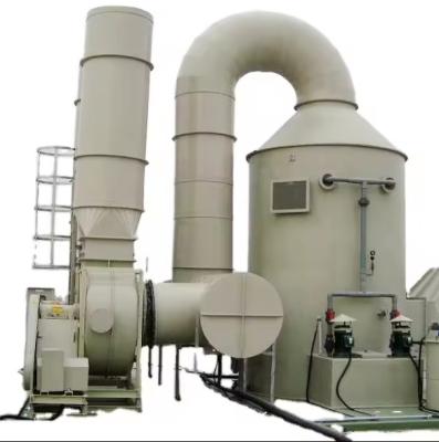 China Customized FRP Absorption Tower Industrial Waste Gas Treatment With Smooth Surface for sale