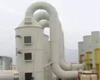 China Acid Mist / Ammonia Mist Scrubber Absorption Tower With cylindrical FRP Structure for sale