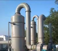 China Industrial FRP GRP Absorption Tower for Tail Gas and Acid Mist Treatment 99% Efficiency for sale