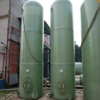 China FRP Acid Mist Absorption Tower 120℃ Multi Layer Spraying for Waste Gas Treatment for sale
