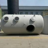 China Fiberglass GRP FRP Absorption Purification Tower for Waste Acid Gas Treatment 90% Efficiency for sale
