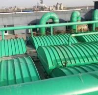 China Heat Insulation FRP Arched Wastewater Tank Cover Anti Aging for Sewage Tank 20 Years for sale