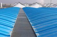 China Customized Fiberglass Hollow FRP Cover for Sewage Pool Tank Curved or Flat 500mm for sale