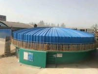 China Customized Fiberglass Hollow FRP Cover for Sewage Pool Tank Curved or Flat 500mm for sale