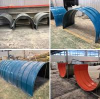 China Non Slip FRP Arch Cover Plate Gas Collecting Fiber Reinforced Plastic Sewage Pool Cover 1200mm for sale