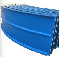 China Non Slip FRP Arch Cover Plate Gas Collecting Fiber Reinforced Plastic Sewage Pool Cover 1200mm for sale