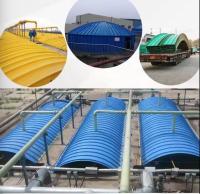 China FRP GRP Sewage Pool Cover Plate Gas Collecting Hood 2-10mm Thickness Customizable for sale