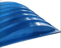 China FRP Wastewater Tank Cover Arch Gas Collecting Hood Rainproof 2m Span Customizable for sale