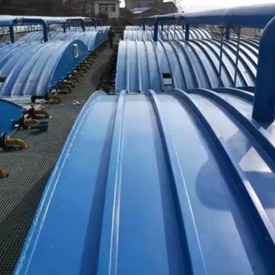 China Lightweight FRP GRP Wastewater Pool Cover Customizable Size for Petrochemical Industry for sale