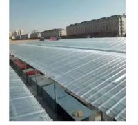 China Smooth Surface FRP Cover Plate Fiberglass Corrugate Roof Tile Corrosion Resistant 20 Year Lifespan for sale