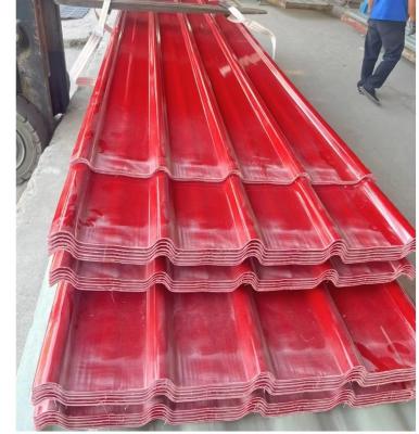 China Clear Heat Insulation Polycarbonate FRP Roofing Sheets 1-10mm Customizable for sale
