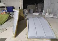 China Industrial FRP Arched Cover Plate for Water Treatment Sewage Tank 1-10mm Thickness Customizable for sale