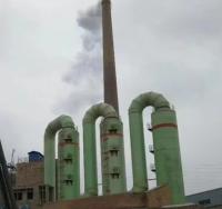China Custom FRP Flue Gas Desulfurization Tower 90% Efficiency Waste Gas Scrubber for Power Plants for sale
