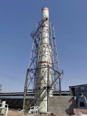 China FRP Desulfurization Tower 95% Purification Efficiency Anti Corrosion Exhaust Gas Treatment Equipment for sale