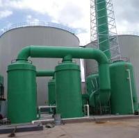 China High Capacity FRP Desulfurization Tower 99% Efficiency Fiber Reinforced Plastic Ammonia Gas Scrubber for sale