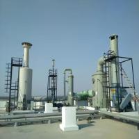 China FRP Cyclone Plate Packed Desulfurization Tower 99% Efficiency Chemical Fume Treatment for sale